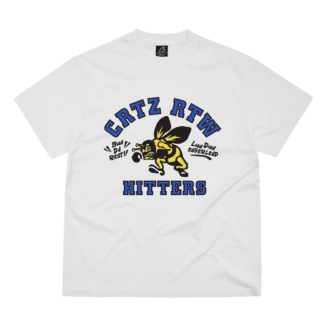 Corteiz The Hitters Tee *New Blank* 'White' – SNEAKERMODE